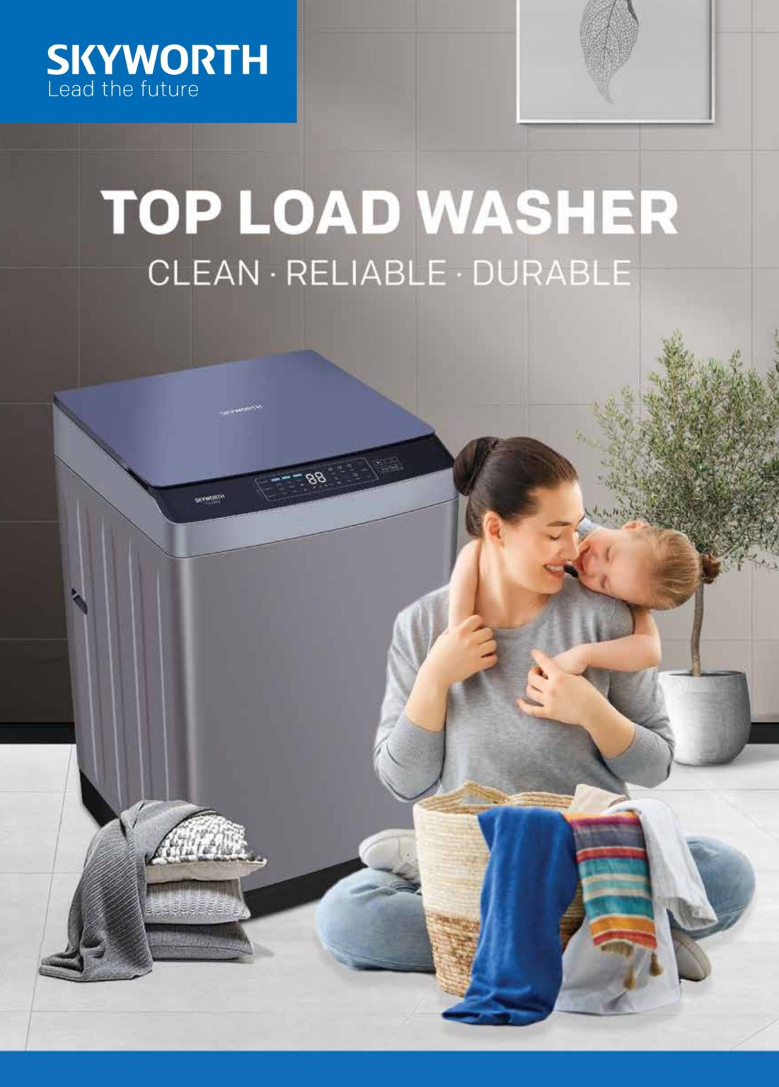 Top Load Washer T12J22NJ - Skyworth
